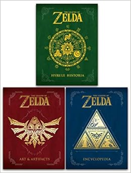 The Legend of Zelda Collection 3 Books Set - Hyrule Historia ...