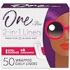 One by Poise Panty Liners (2-in-1 Period & Bladder Leakage Daily Liner ...