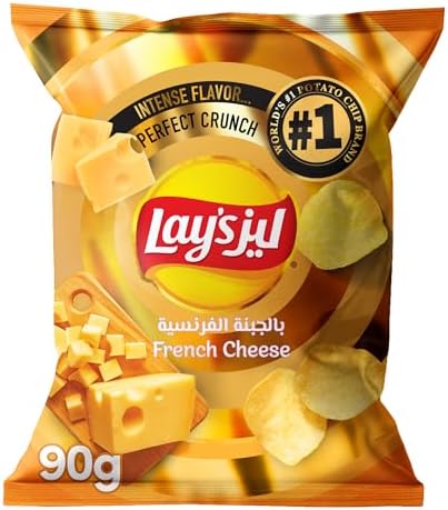 Lay's French Cheese, Potato Chips, 90g price in Saudi Arabia | Amazon ...