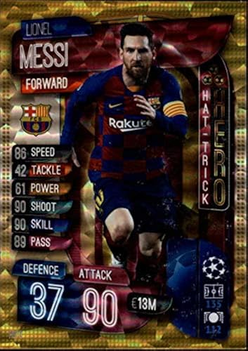 2019-20 Topps UEFA Champions League Match Attax Hat Trick Heroes #HH 1 ...