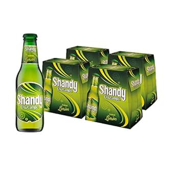 Shandy Cruzcampo Limón Cerveza - 4 Packs de 6 Botellas x 250 ml - Total ...