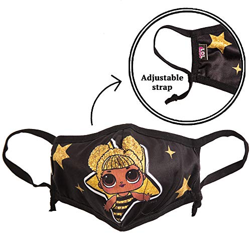 LOL Surprise Face Mask for Kids 3-Pack | Reusable & Washable Cloth LOL ...
