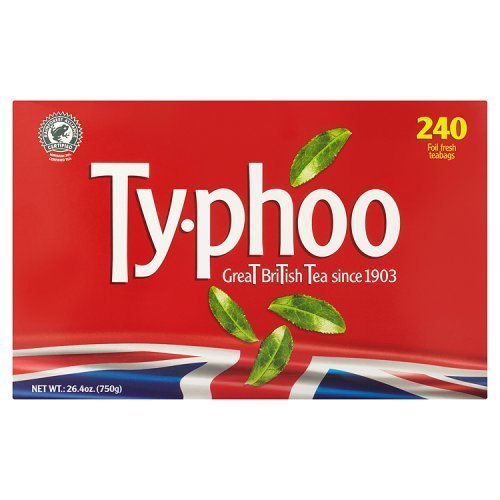Typhoo 240 Round Tea Bags 750g - Mercato del Caffè