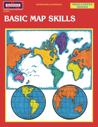 Basic Map Skills Reproducible Workbook: Grd 5-6: TCR Staff ...