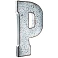 Amazon.com: Huge 20" Metal Alphabet Wall Décor Letter P Rusted Edge ...