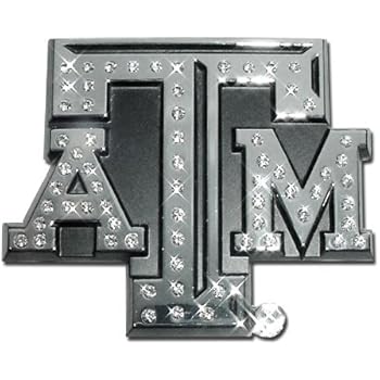 Amazon.com: Texas A&M Metal Auto Emblem - Modern "Shadow" Design ...