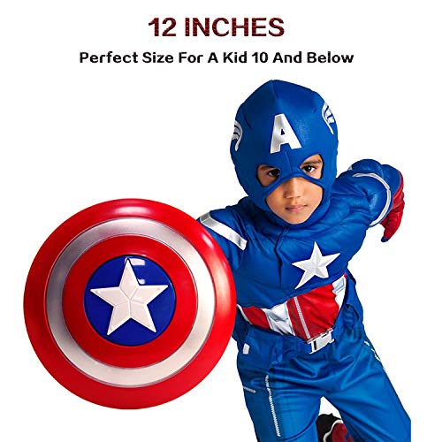 NUTRIUPS Captain America Shield Kids Costume Superhero Dress up ...