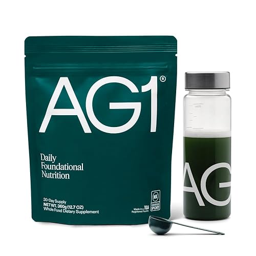 AG1 Greens Powder Supplement | Improve Gut Health | Multivitamin ...