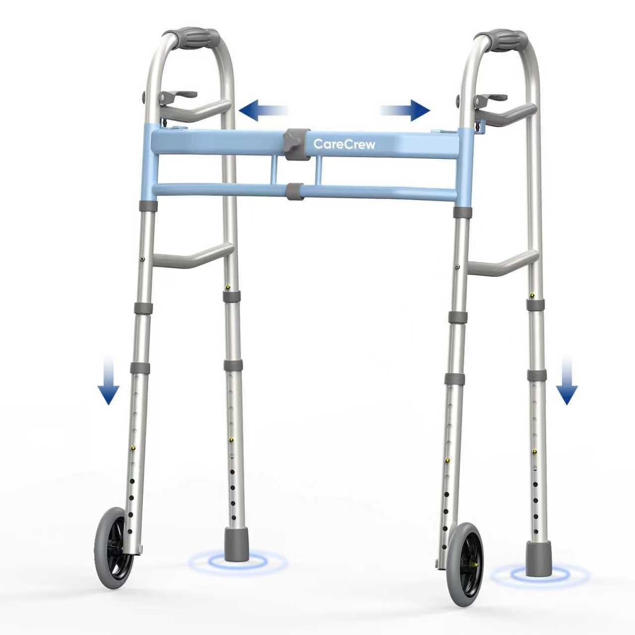 Narrow Walkers for Small Spaces, Width & Height Adjustable Lightweight ...