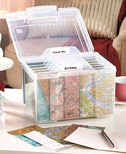 Amazon.com: Greeting Card Organizer with Dividers: Home Improvement