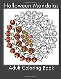 Coloring Books for Adults: Halloween Mandala: Adult Coloring Book with ...