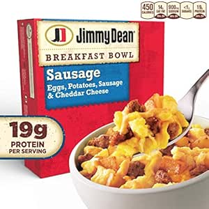 Jimmy Dean, Sausage Egg and Potatoes Breakfast Bowl, 7 oz (frozen ...