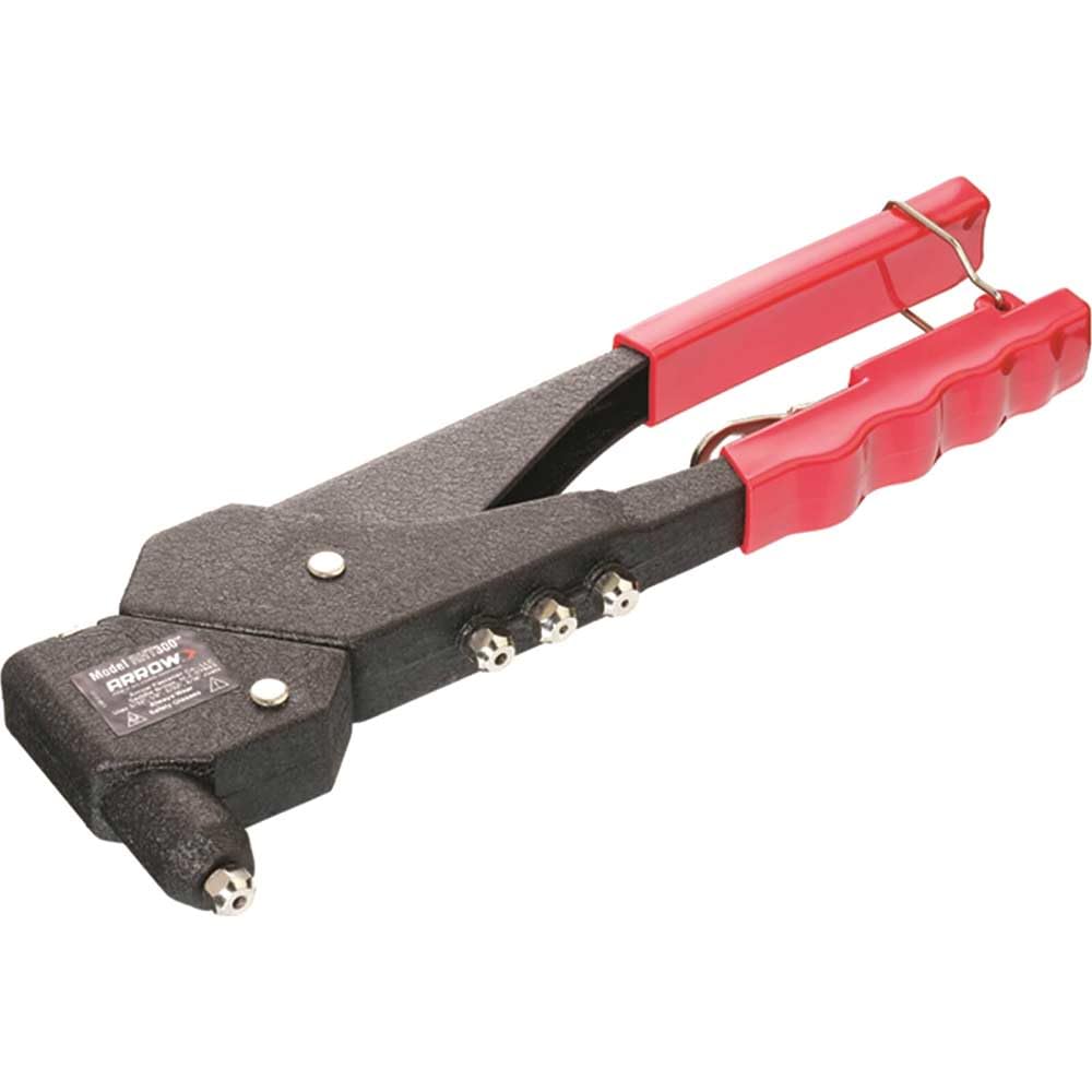 Arrow RHT300 One-Handed Swivel Rivet Tool, Manual Riveter for Metal ...