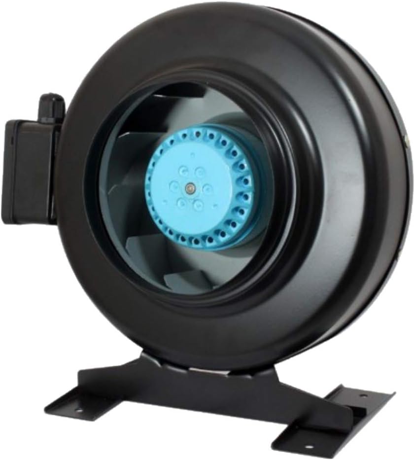 VORTEX Pro Metal In-line Extractor Fan Air Odour Control 4" 5" 6" 8" 10 ...