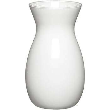 Amazon.com : Syndicate Sales 8" Jordan Vase, White : Planters : Garden ...