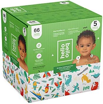 Hello Bello Club Box Diapers, Parrots And Dinos, Boy, Size 5, 66 Count price in UAE | Amazon UAE ...