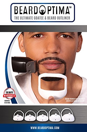 Goatee Outliner Kit - 5 Sizes Set All-In-One Tool | The Beard Care ...