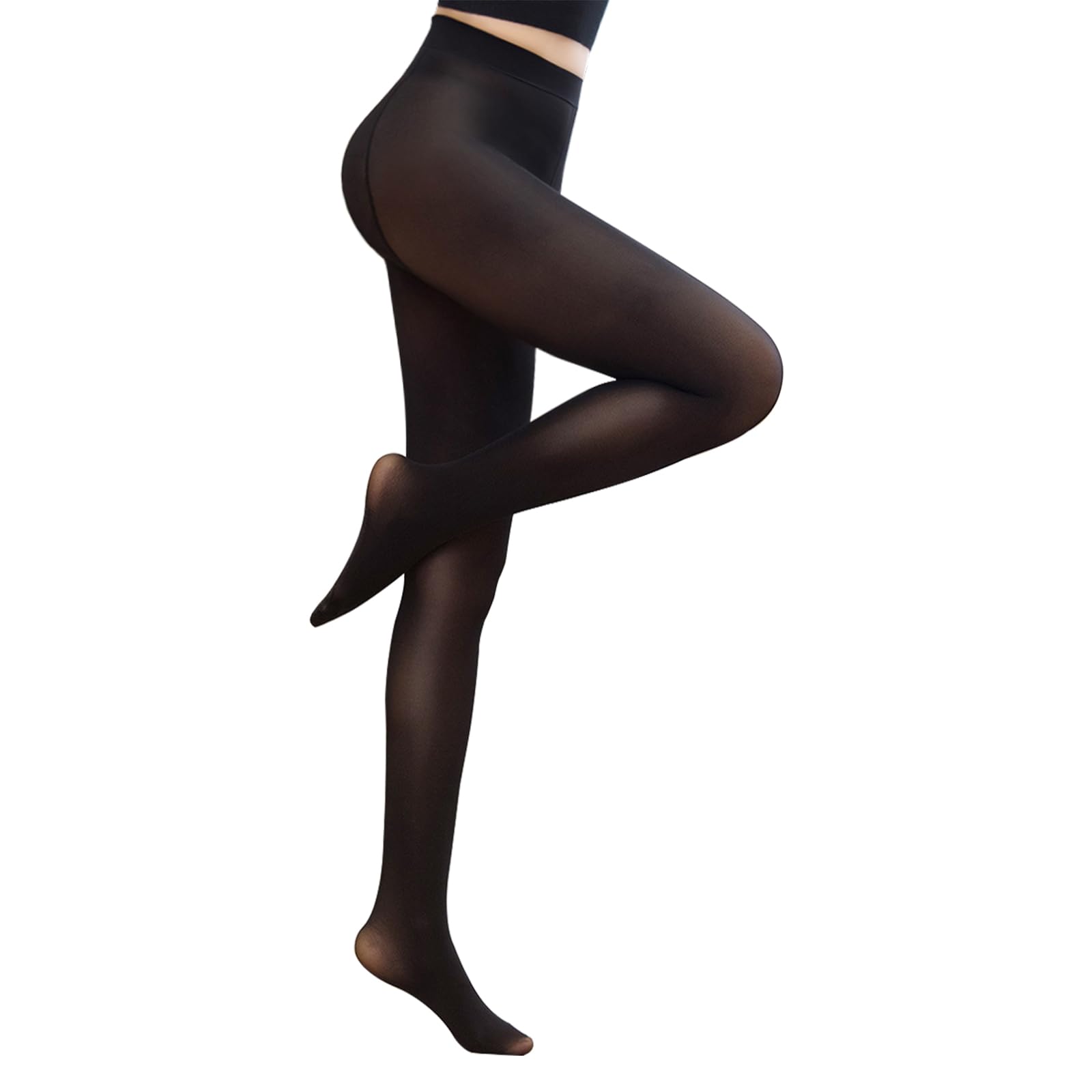 UniikStuff Womens Tights - 80 Denier Semi Opaque Tights High Waist ...