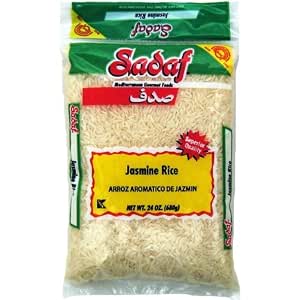 Amazon.com : Sadaf Jasmine Rice, 24-ounces (Pack of 10) : Rice Produce ...