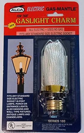 Electric Gas Mantle Light Bulb, U.S. Standard Socket - - Amazon.com