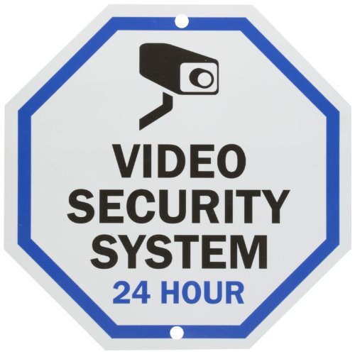 Price tracking for: SmartSign Plastic Sign, Legend Video Security ...