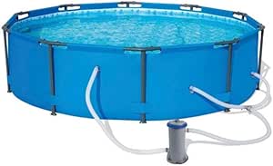 Swimming Pool - Hydro-Force Steel Frame Pool Set, 10-ft x 30-in: Amazon ...