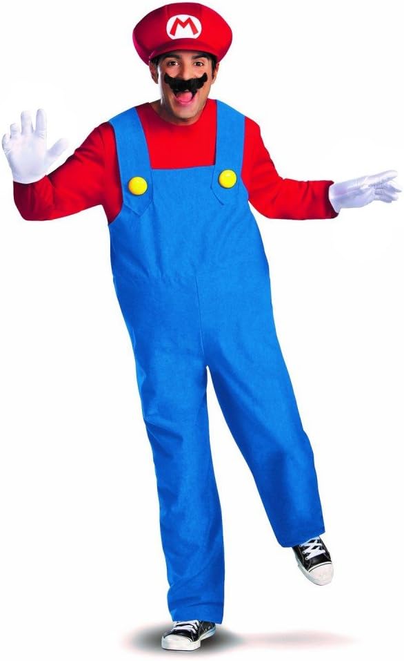 Men’s costume super mario bros. Red/Blue – BigaMart