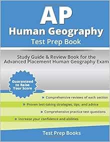 AP Human Geography Test Prep Book: Study Guide & Review Book for the ...