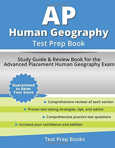 AP Human Geography Test Prep Book: Study Guide & Review Book for the ...