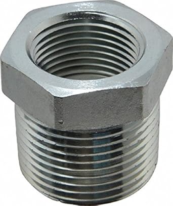 Parker 3/8 X 1/4 PTR-S Male Bushing 3/8 Male X 1/4 NPTF Female Steel ...