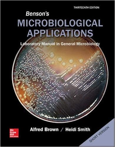 Benson's Microbiological Applications, Laboratory Manual in General ...