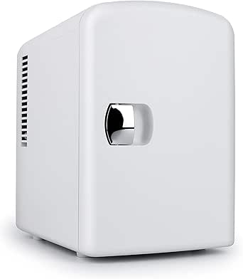 Amazon.com: Living Enrichment Mini Fridge Chilling and Warming, Portable Compact Refrigerator AC ...