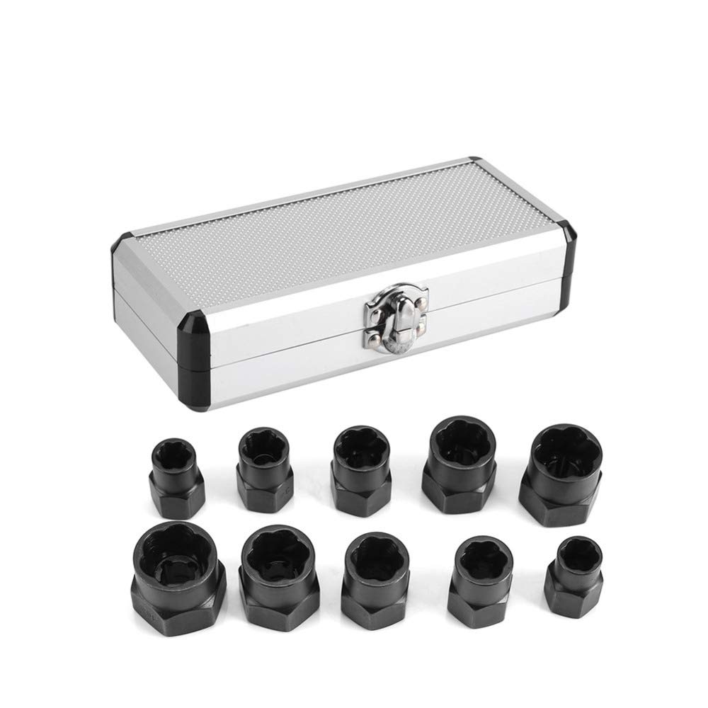 Maximum Impact Bolt and Nut Remover Kit, Nut Extractor Sleeve, Bolt ...