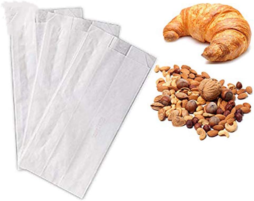 Palucart , 200 Sacchetti di Carta per Alimenti Sacchetti di Carta ...