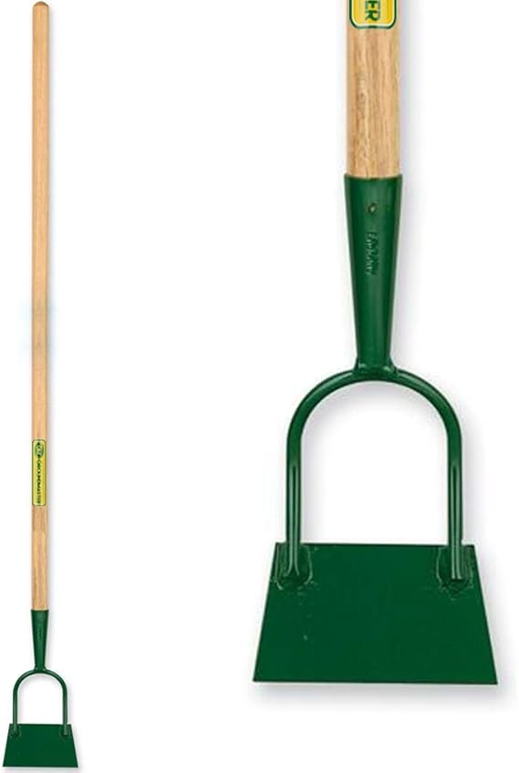 GroundMaster Dutch Hoe - 54" Ash Handle Versatile Strong Steel Garden ...