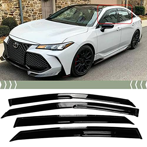 Syon Auto FITS 2019-2021 Toyota Avalon JDM 3D Wavy Mugen Style Window ...