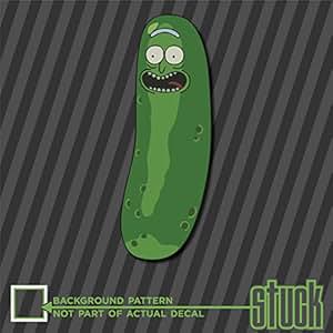 Amazon.com: Pickle Rick - Printed vinyl decal sticker: Automotive