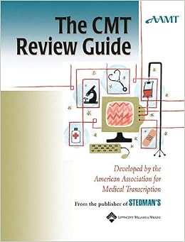The CMT Review Guide: 9780781760003: Medicine & Health Science Books ...