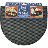 Amazon.com : Envision Home 420400 Microfiber Pet Bowl/Food Mat : Pet ...