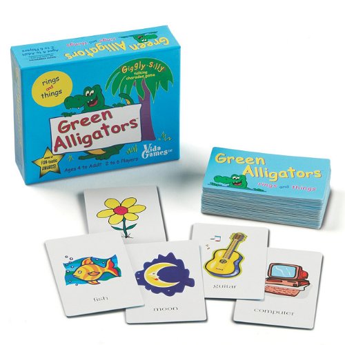 Green Alligators, Zoo & Farm Animals Card Game: 0830711002884: Amazon ...