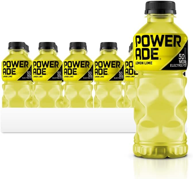 POWERADE Sports Drink Lemon Lime, 20 Ounce (Pack of 24) | Pricepulse