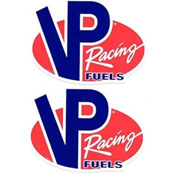 Amazon.com: VP Fuels Racing Decals Stickers 6 Inches Long Size New Set ...