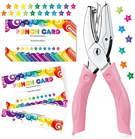 100 Pieces Punch Cards, Incentive Loyalty Reward Card Student Awards ...