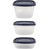 Amazon.com: Utensilux Bundle Food Storage Containers 5 Cup Food Storage ...
