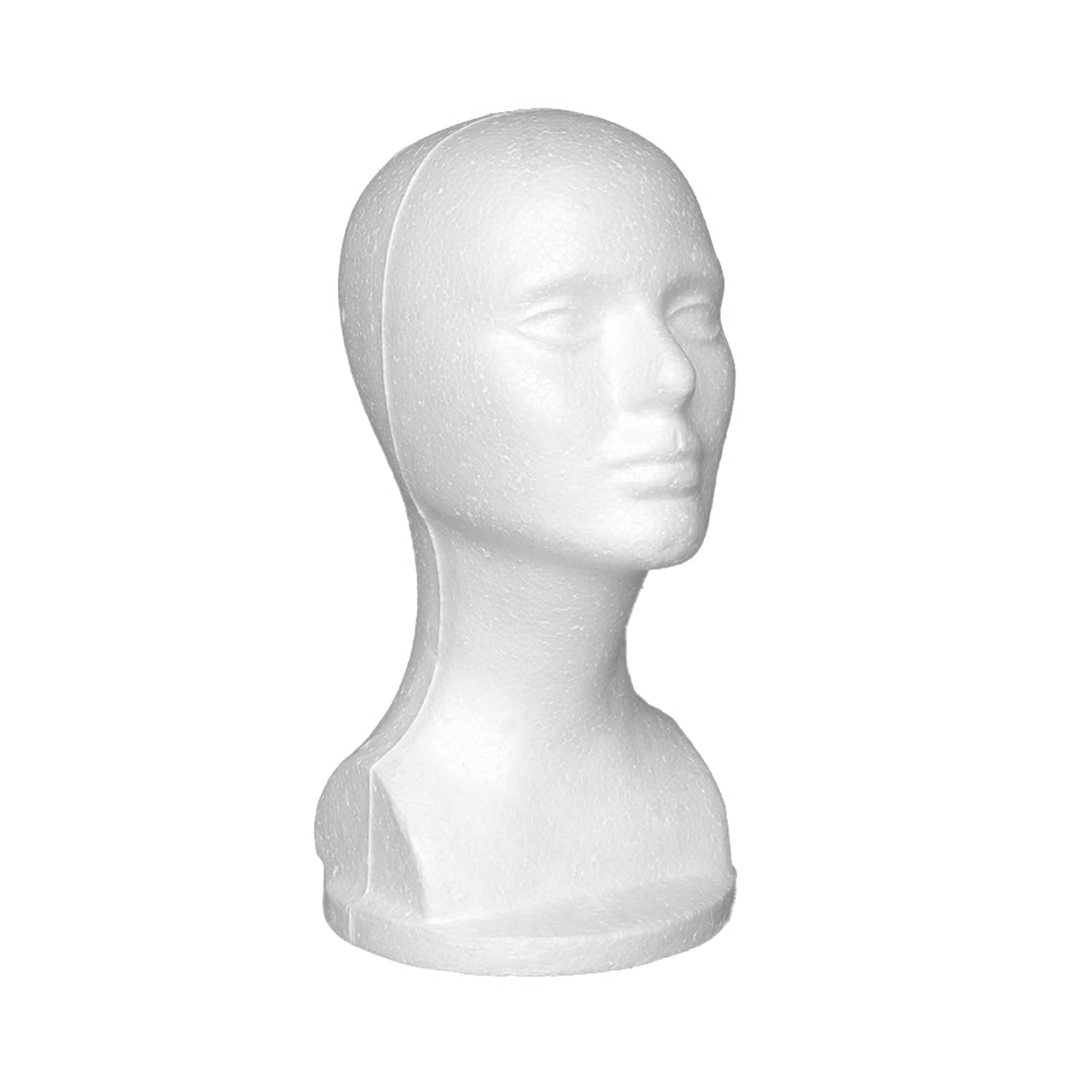 Mua Fogcroll 12'' Styrofoam Wig Head - Foam Mannequin Wig Stand and ...