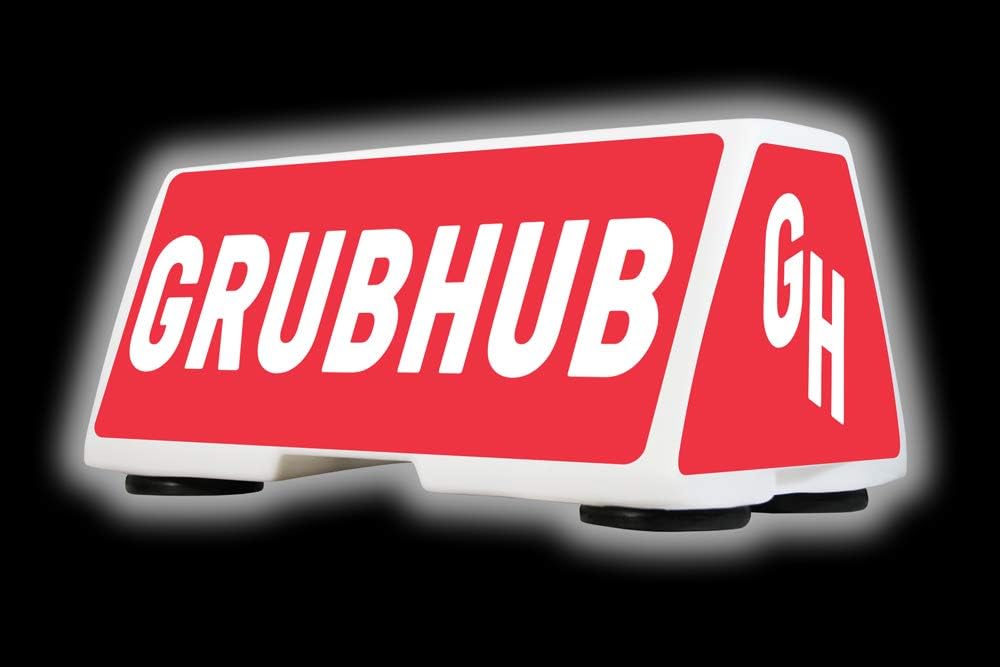 Amazon.com: Grub Hub LED Lighted Car Sign: Office Products