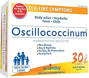 Boiron Oscillococcinum 30 doses Homeopathic Medicine for Flu-like ...