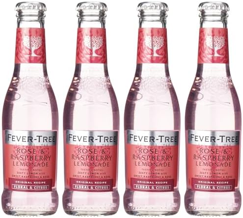 Fever-Tree Rose & Raspberry Lemonade Drink, 4 x 200 ml price in Saudi ...