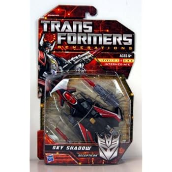 Amazon.com: Transformers Generations Deluxe Class Sky Shadow: Toys & Games
