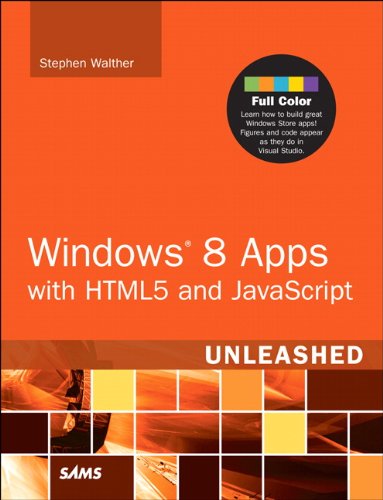 Windows 8 Apps With Html5 And Javascript Unleashed Walther Stephen 4864